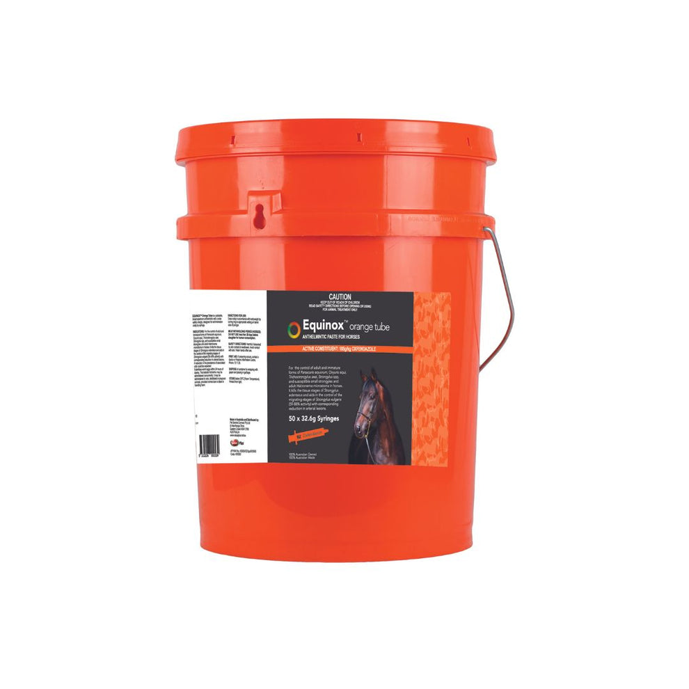 Equinox Horse Wormer Paste - Orange Tube – valueplus.au