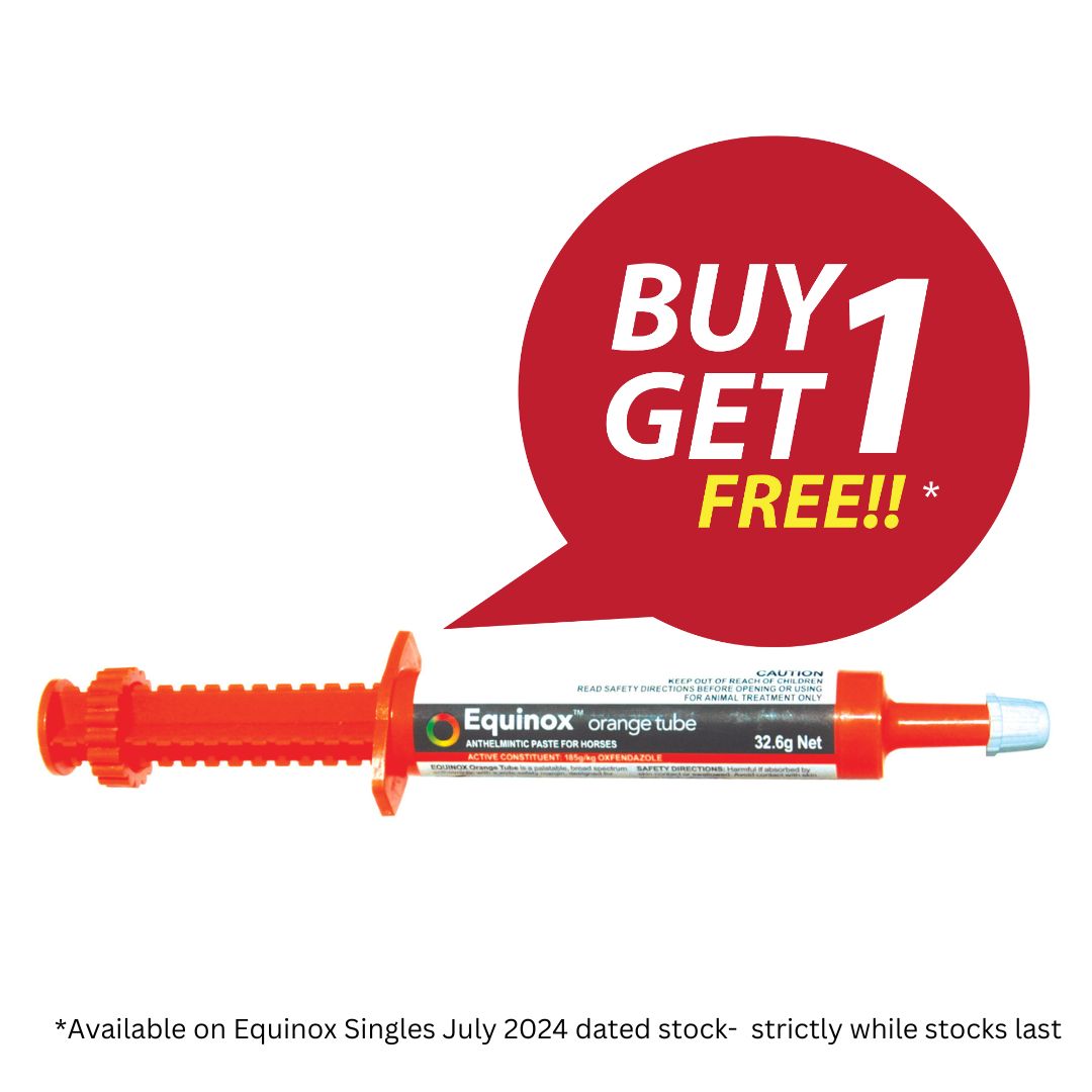 Equinox Horse Wormer Paste - Orange Tube – valueplus.au